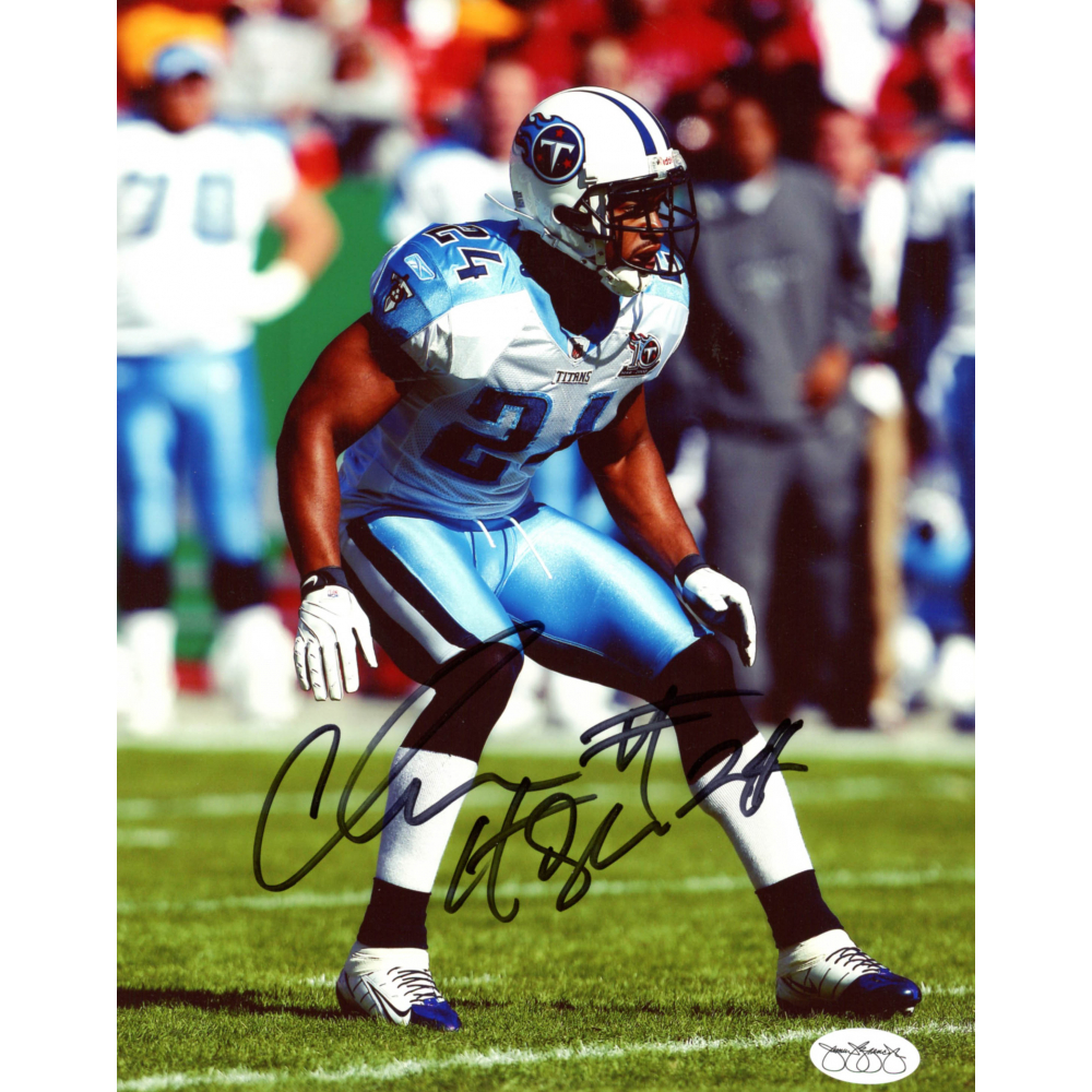 Chris Hope Signed Titans 8x10 Photo (JSA SOA) | Pristine Auction