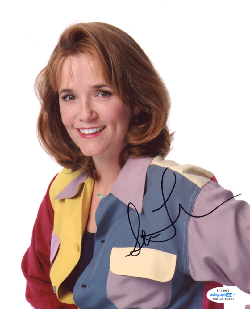 Lea Thompson Signed 8x10 Photo (AutographCOA COA) | Pristine Auction