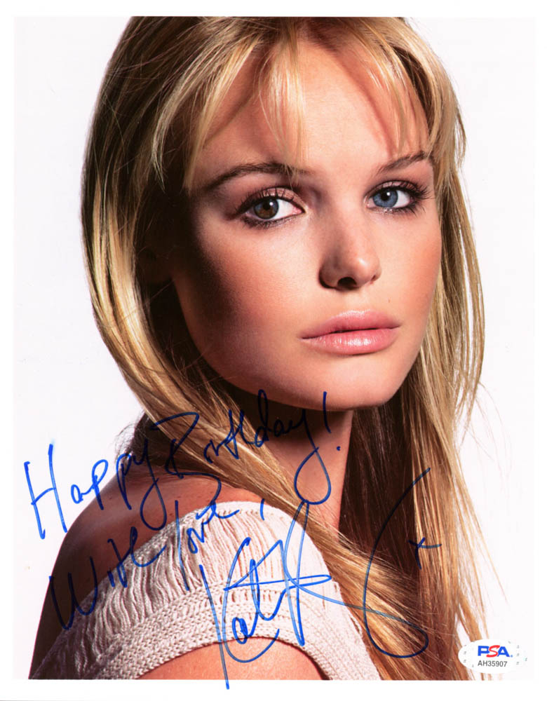 Kate Bosworth Signed 8x10 Photo Inscribed "Happy Birthday! With Love ...