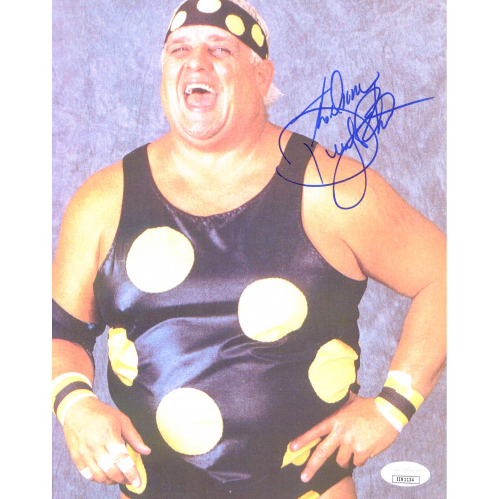 Dusty Rhodes Signed 8x10 Photo (JSA COA) | Pristine Auction