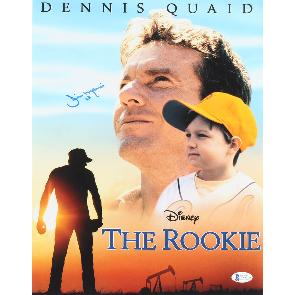 Jim Morris Signed "The Rookie" 11x14 Photo (Beckett Hologram ...
