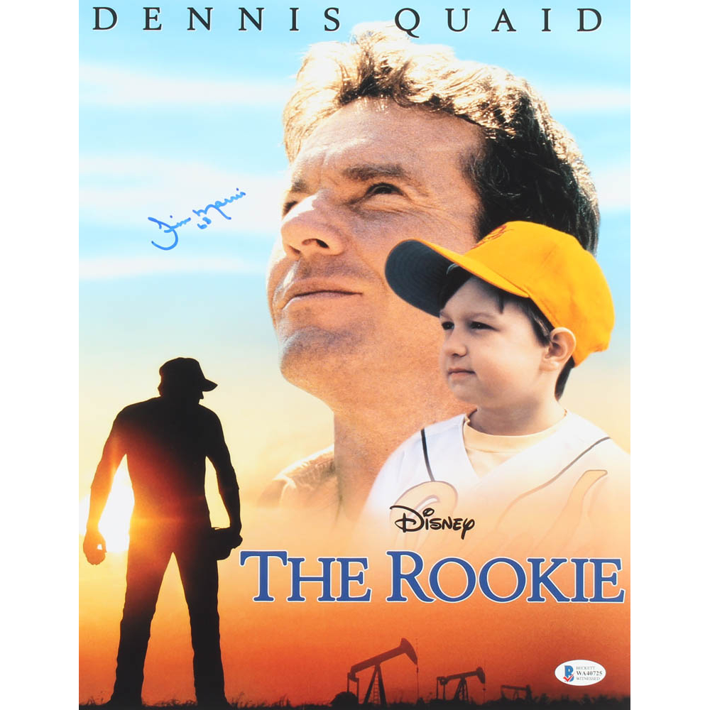 Jim Morris Signed "The Rookie" 11x14 Photo (Beckett Hologram ...