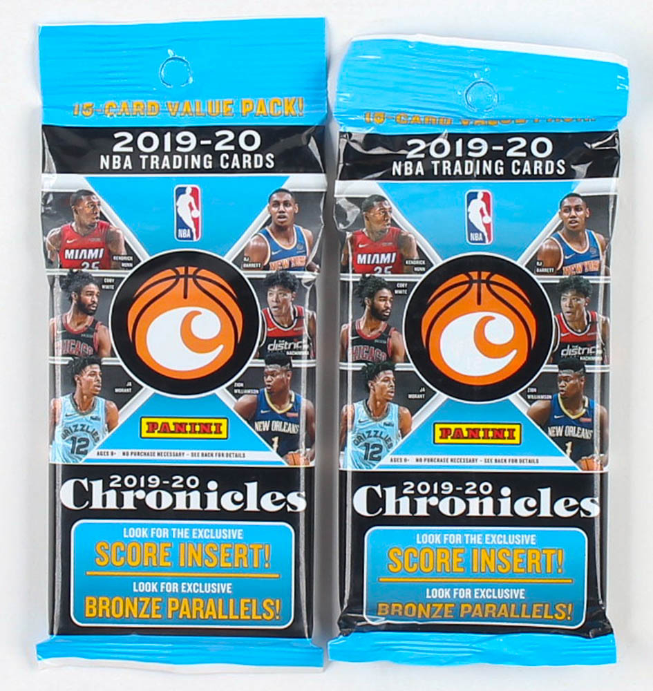 Lot of (2) 2019-20 Panini Chronicles Basketball Packs | Pristine Auction