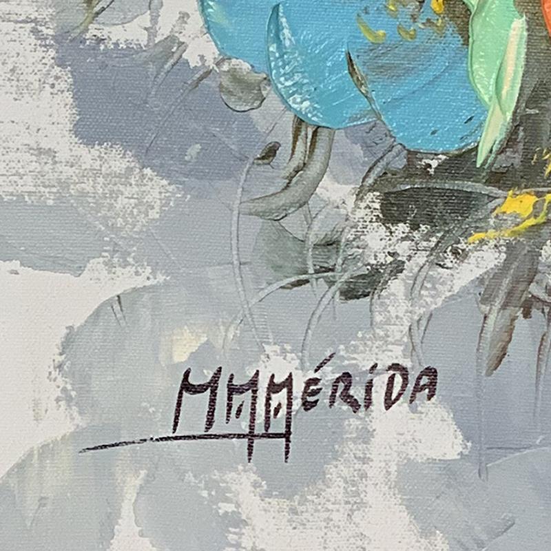 Manuel Munoz Merida Signed 20x16 Original Oil Painting on Canvas ...