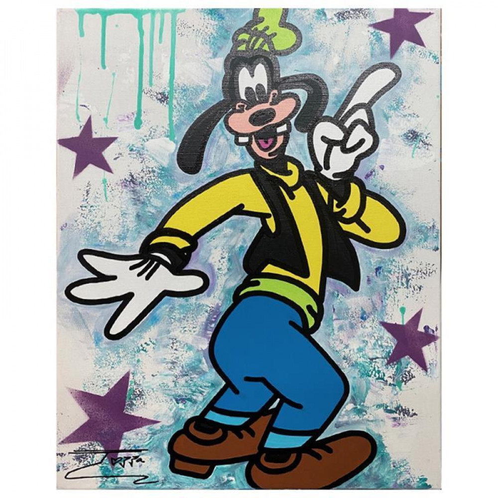 Jozza Signed "D. Collection 1129" 16x20 Original Mixed Media on Canvas ...