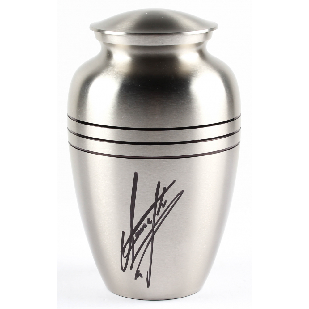 The Undertaker Signed Urn (JSA COA) | Pristine Auction