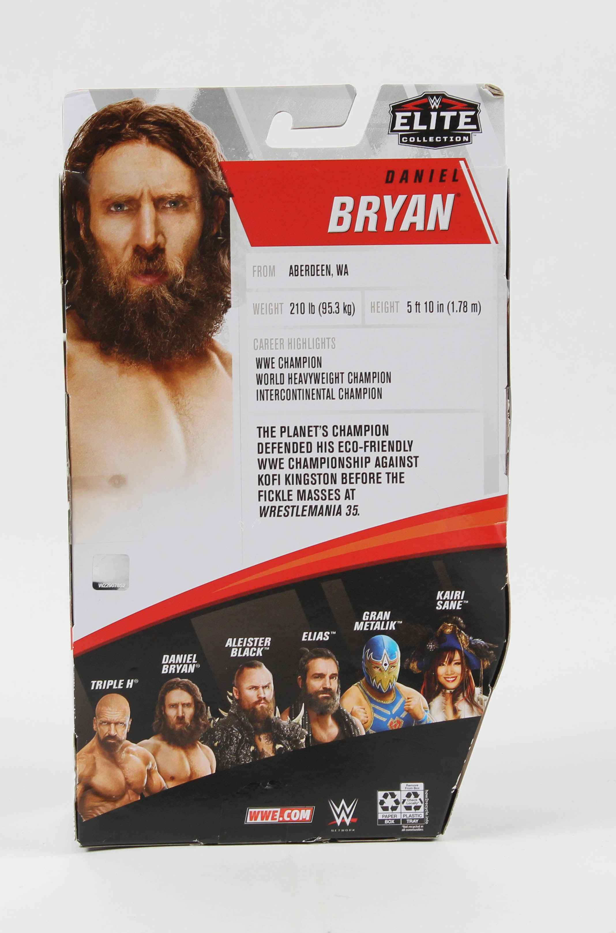 Daniel Bryan Signed WWE Elite Collection Action Figure (Beckett COA ...