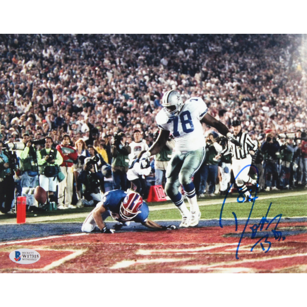 Don Beebe Signed Bills 8x10 Photo (Beckett COA) | Pristine Auction