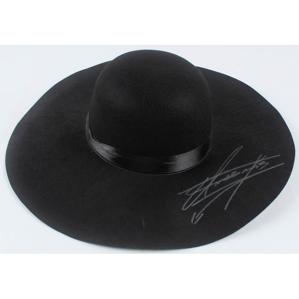 The Undertaker Signed Wide Brim Open Crown Hat (JSA COA) | Pristine Auction