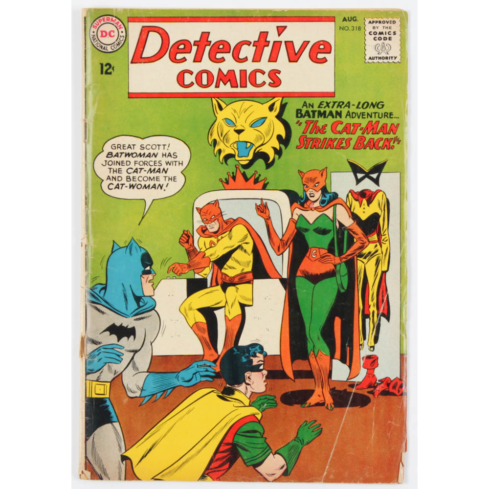 1963 "Detective Comics" Issue #318 DC Comic Book | Pristine Auction