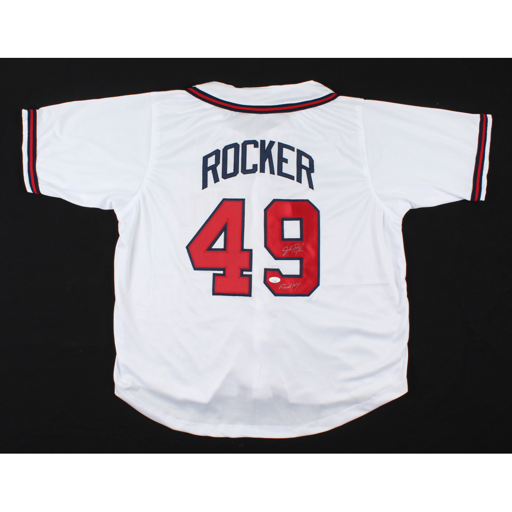 John Rocker Signed Jersey Inscribed "F*** NY" (JSA COA) | Pristine Auction