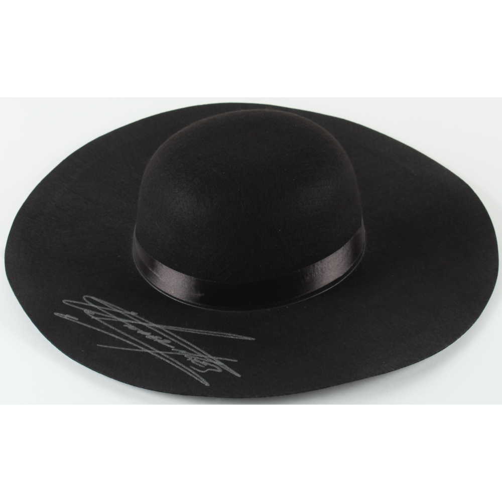The Undertaker Signed Wide Brim Open Crown Hat (JSA COA) | Pristine Auction