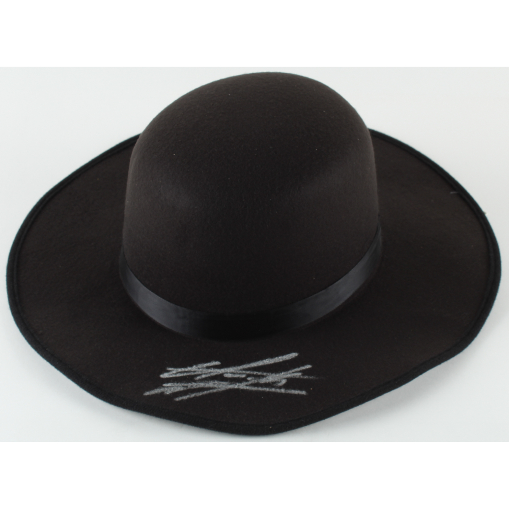 The Undertaker Signed Wide Brim Open Crown Hat (JSA COA) | Pristine Auction