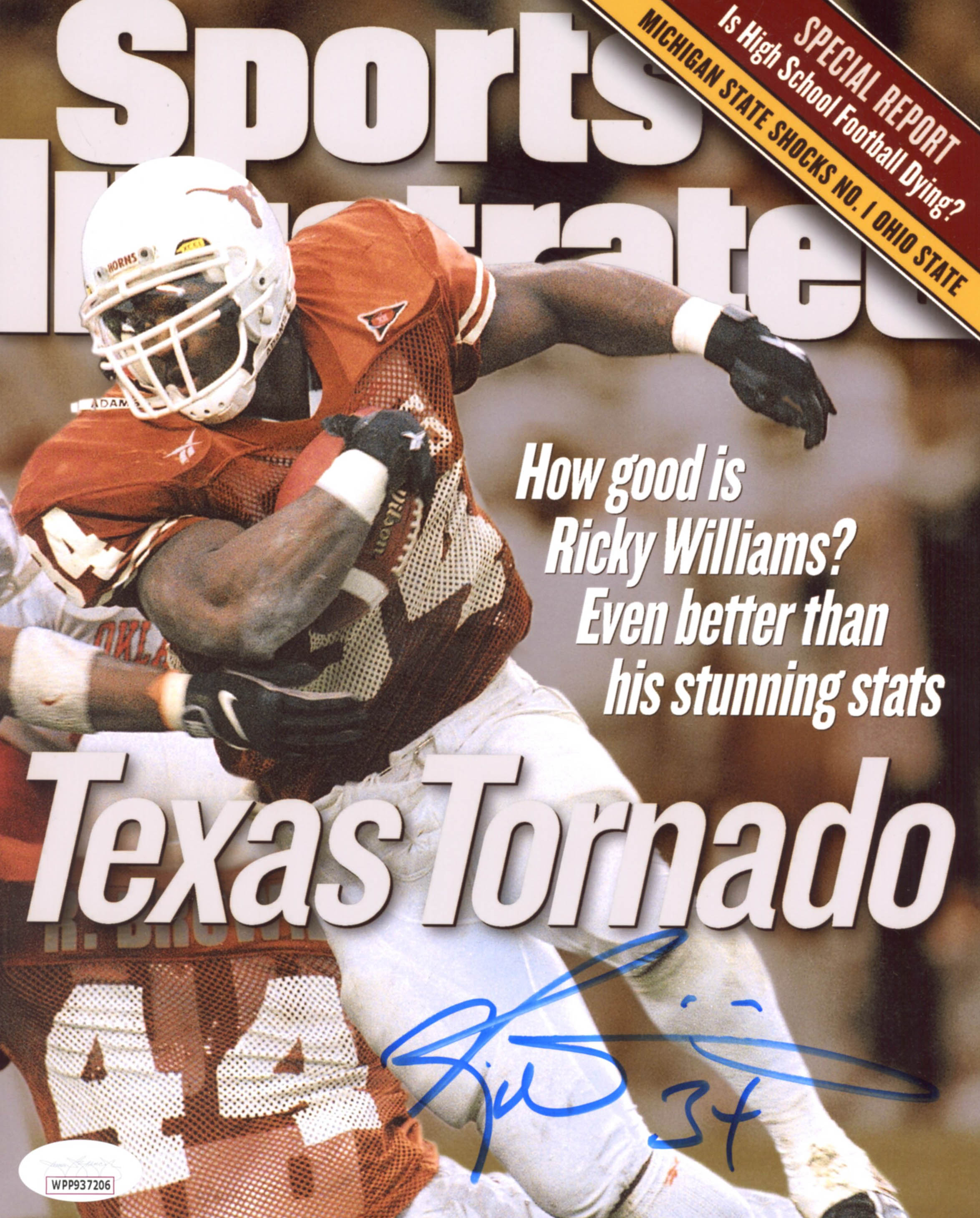 Ricky Williams Signed Texas Longhorns 8x10 Photo (JSA COA) | Pristine ...
