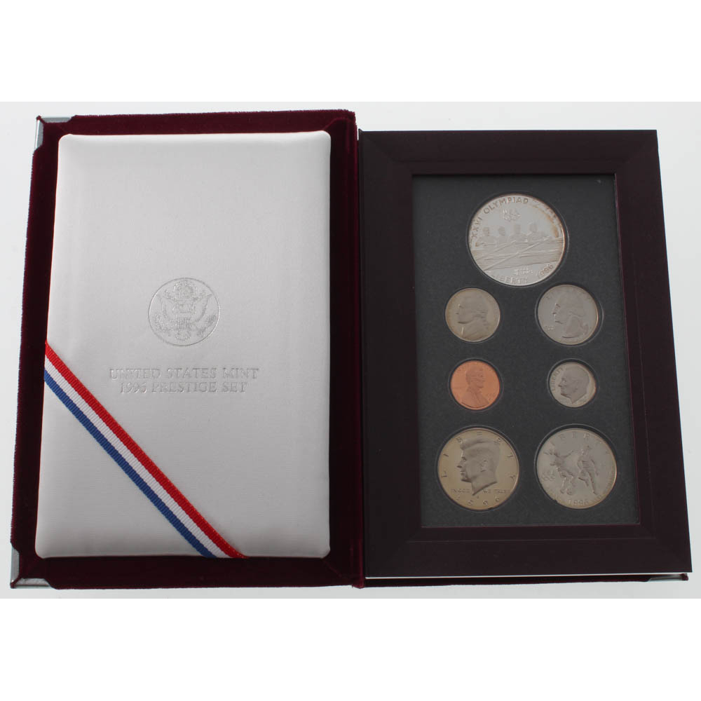 1996 United States Mint Prestige Set with (7) Coins | Pristine Auction