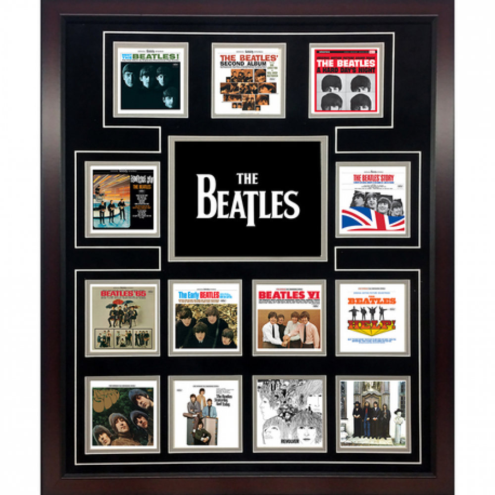 The Beatles 20x24 Custom Framed US Album Cover Display | Pristine Auction