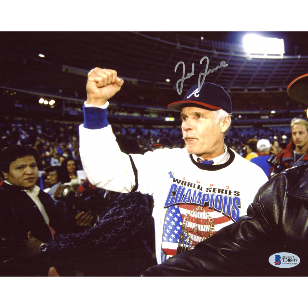 Ted Turner Signed Braves 8x10 Photo (Beckett COA) | Pristine Auction