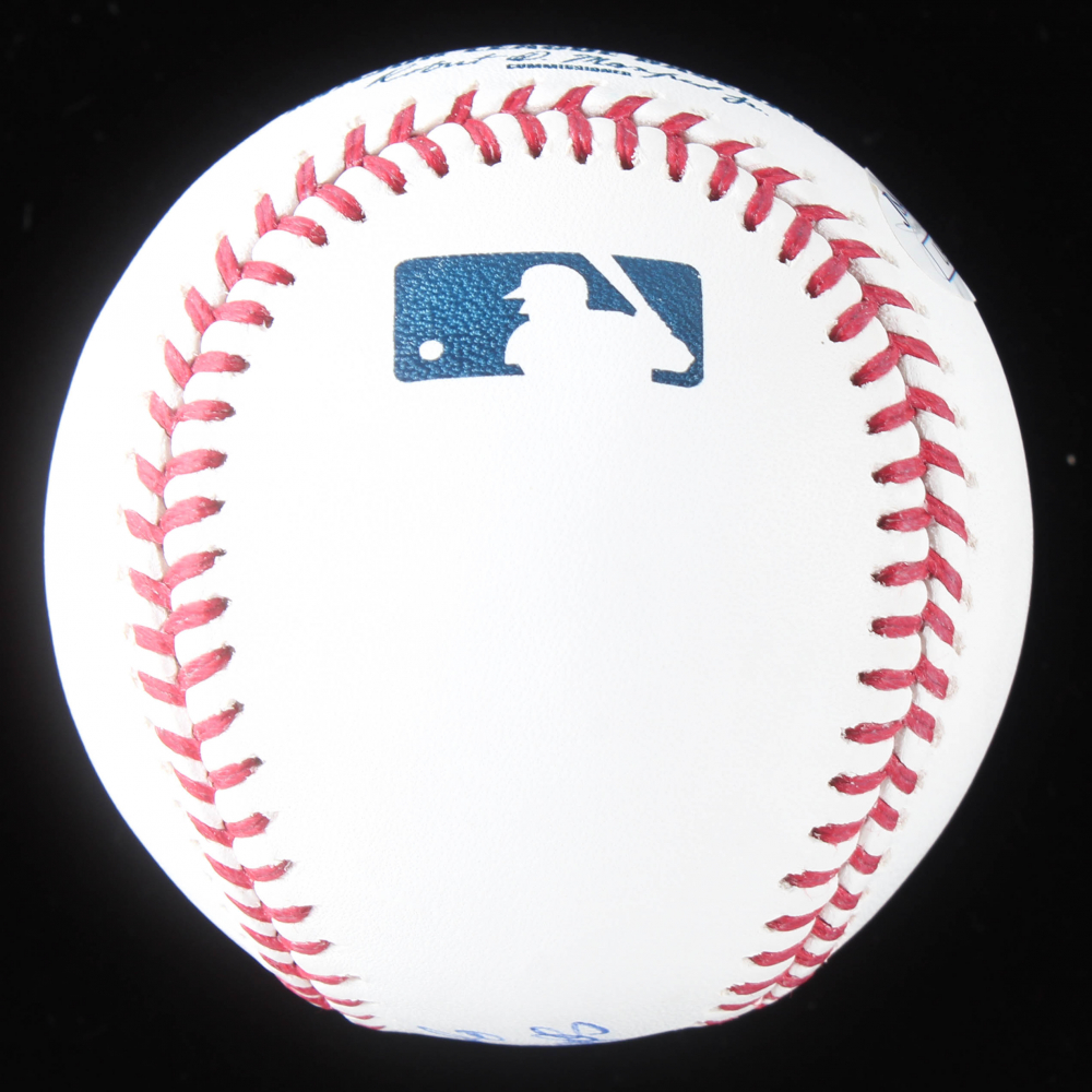 Sal Bando Signed OML Baseball Inscribed "72-73-74 WS Champs" (JSA COA ...