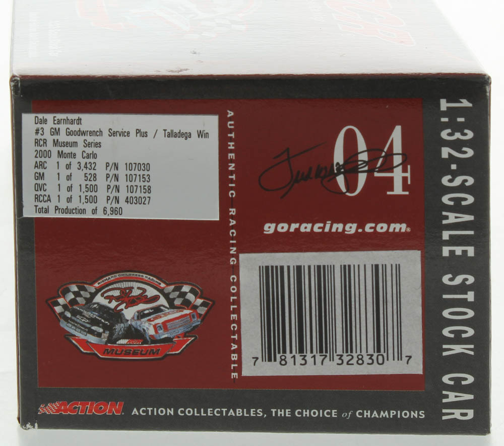 Dale Earnhardt Sr. LE #3 GM Goodwrench Service Plus / Talladega Win RCR ...