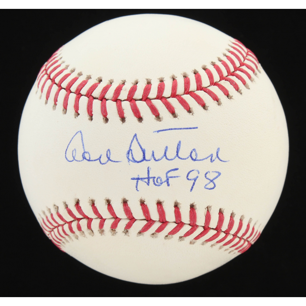 Don Sutton Signed OML Baseball Inscribed "HOF 98" (JSA COA) | Pristine ...