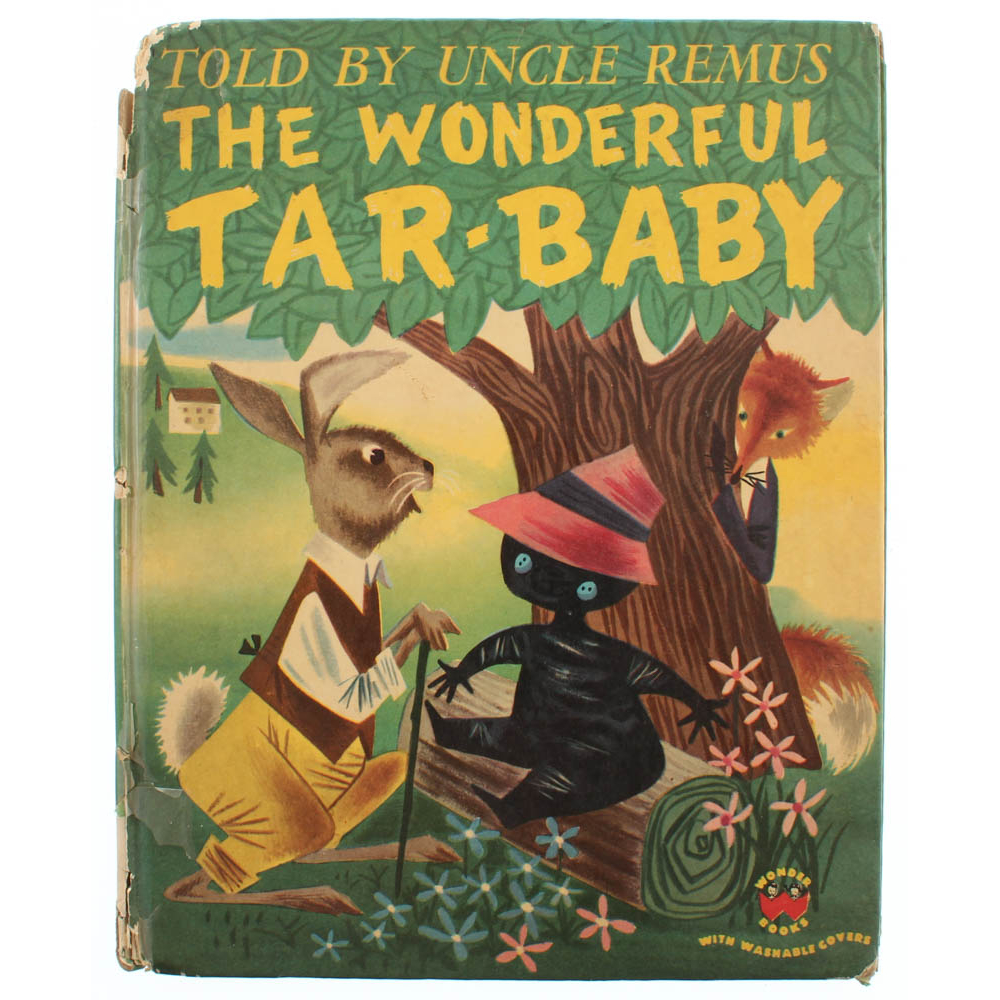 1953 Retired Walt Disney's "The Wonderful Tar-Baby" Hardcover Book ...