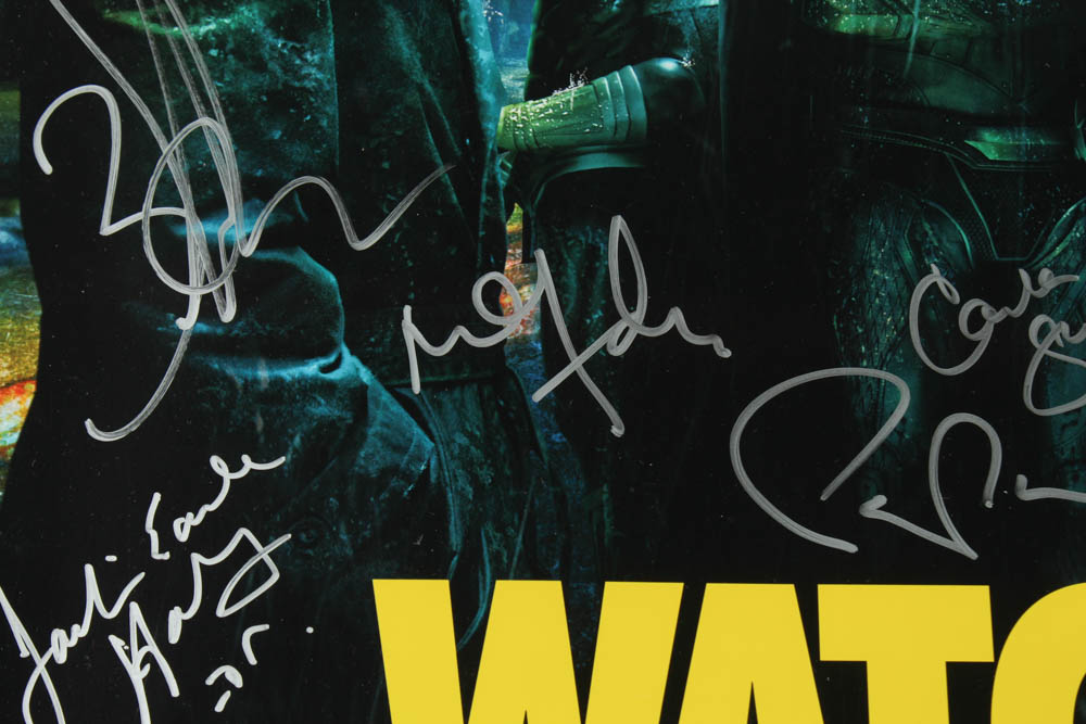 "Watchmen" 27x40 Movie Poster Signed by (9) with Zack Snyder, Patrick ...