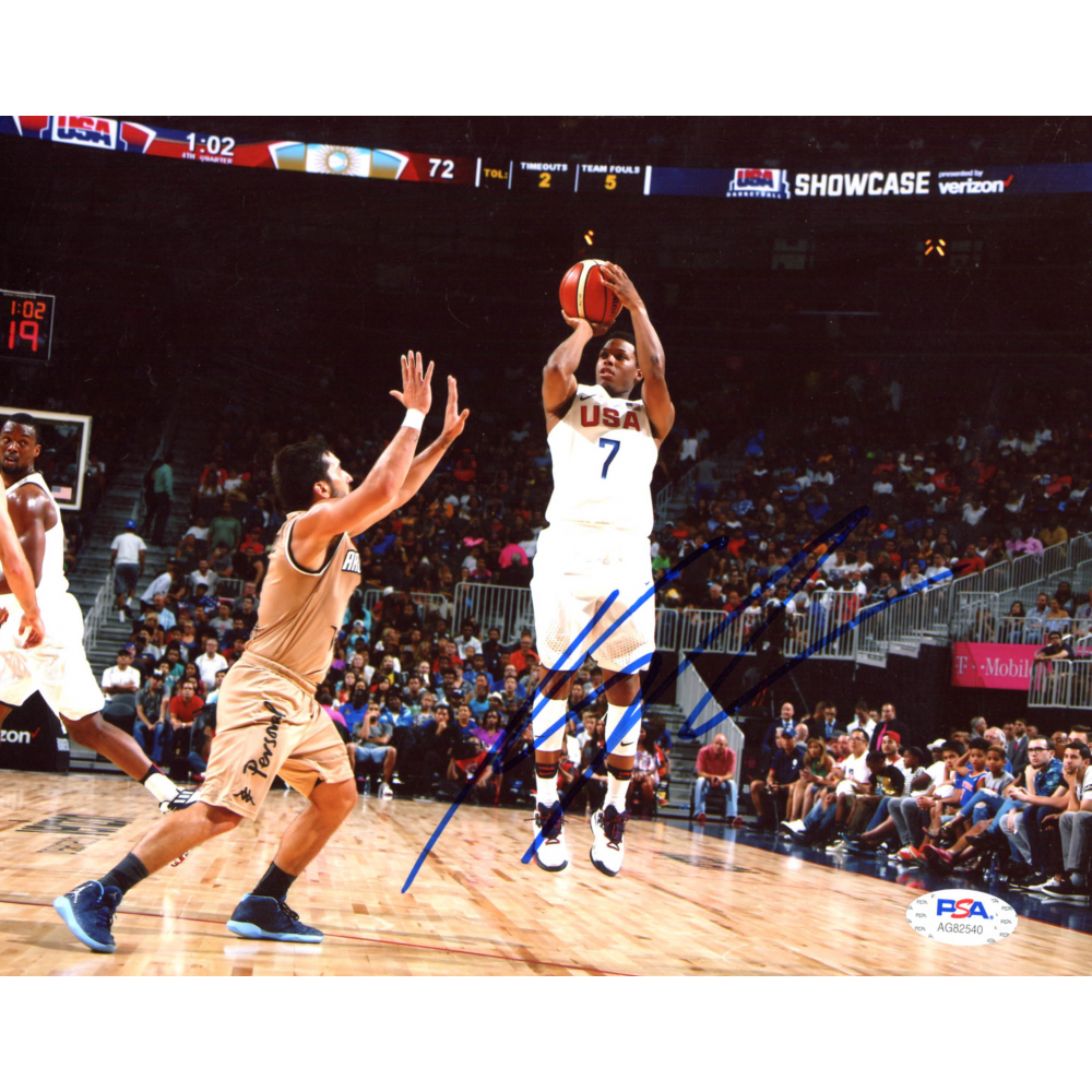 Kyle Lowry Signed Team USA 8x10 Photo (PSA COA) | Pristine Auction