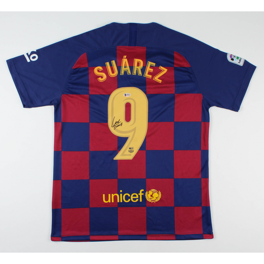 Luis Suarez Signed Jersey (Beckett COA) | Pristine Auction