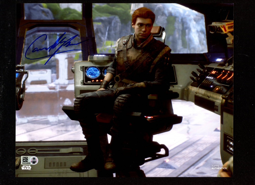 Cameron Monaghan Signed "Star Wars Jedi: Fallen Order" 8x10 Photo (Star ...