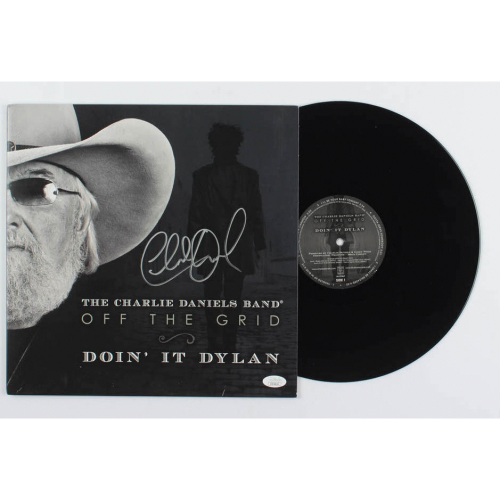 Charlie Daniels Signed The Charlie Daniels Band "Off the Grid" Vinyl ...