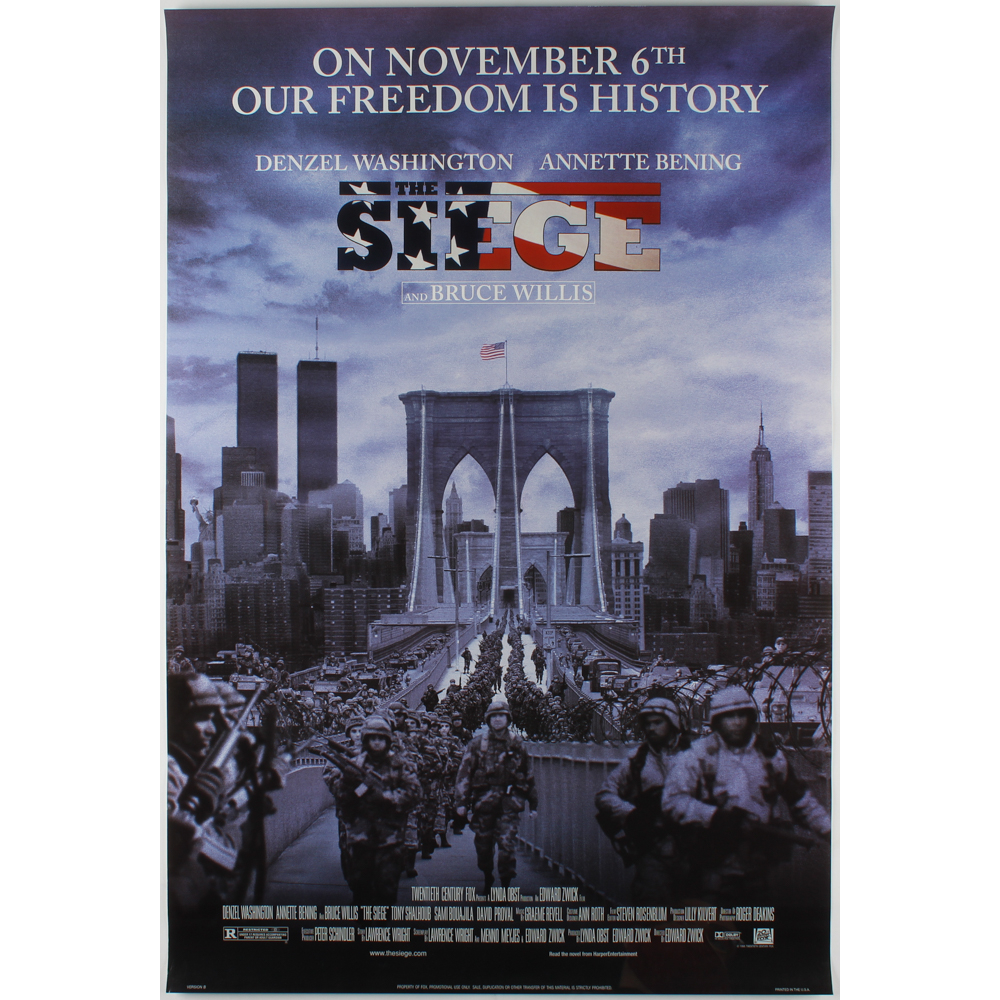 "The Siege" 27x40 Movie Poster | Pristine Auction