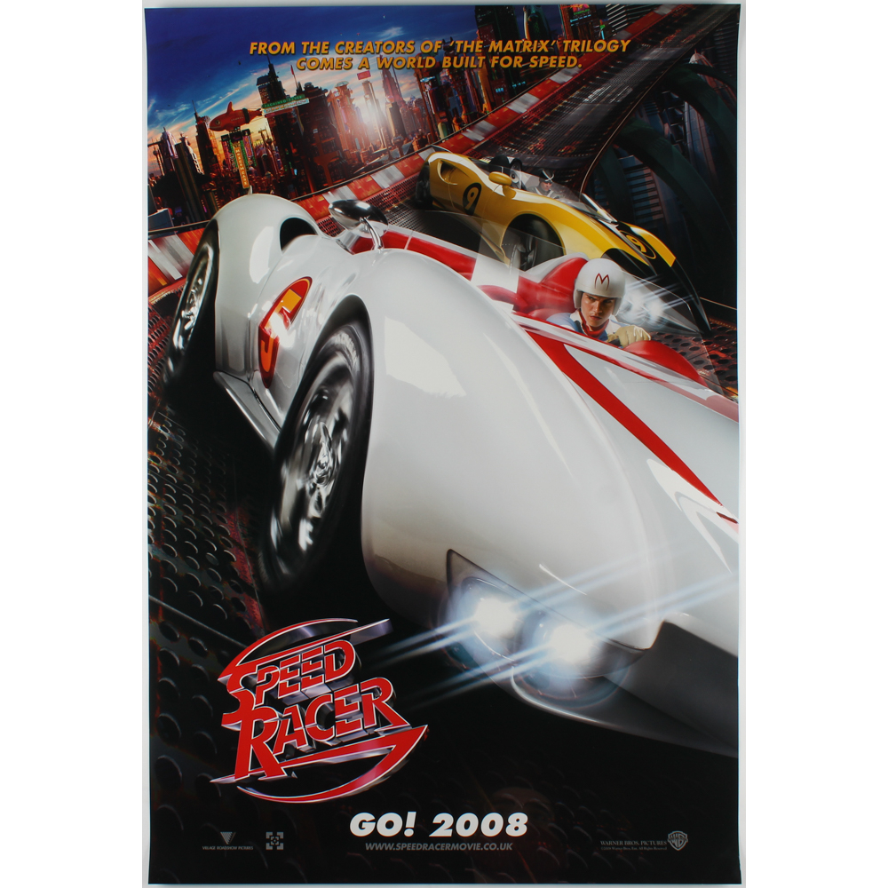 "Speed Racer" 27x40 Teaser Movie Poster | Pristine Auction