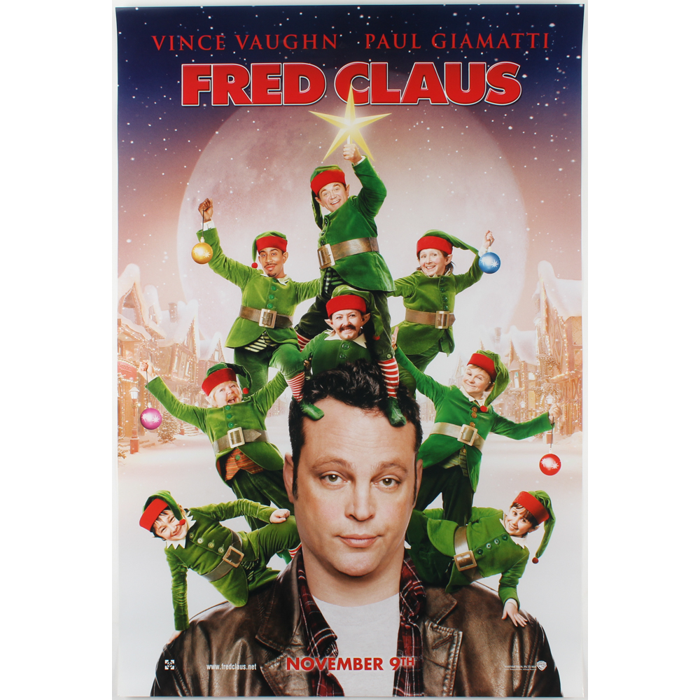 "Fred Claus" 27x40 Teaser Movie Poster | Pristine Auction