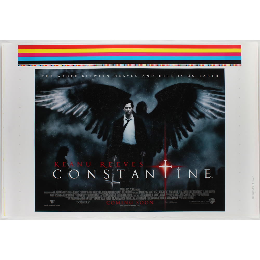 "Constantine" 27x40 Uncut Limited Edition International Teaser Movie ...