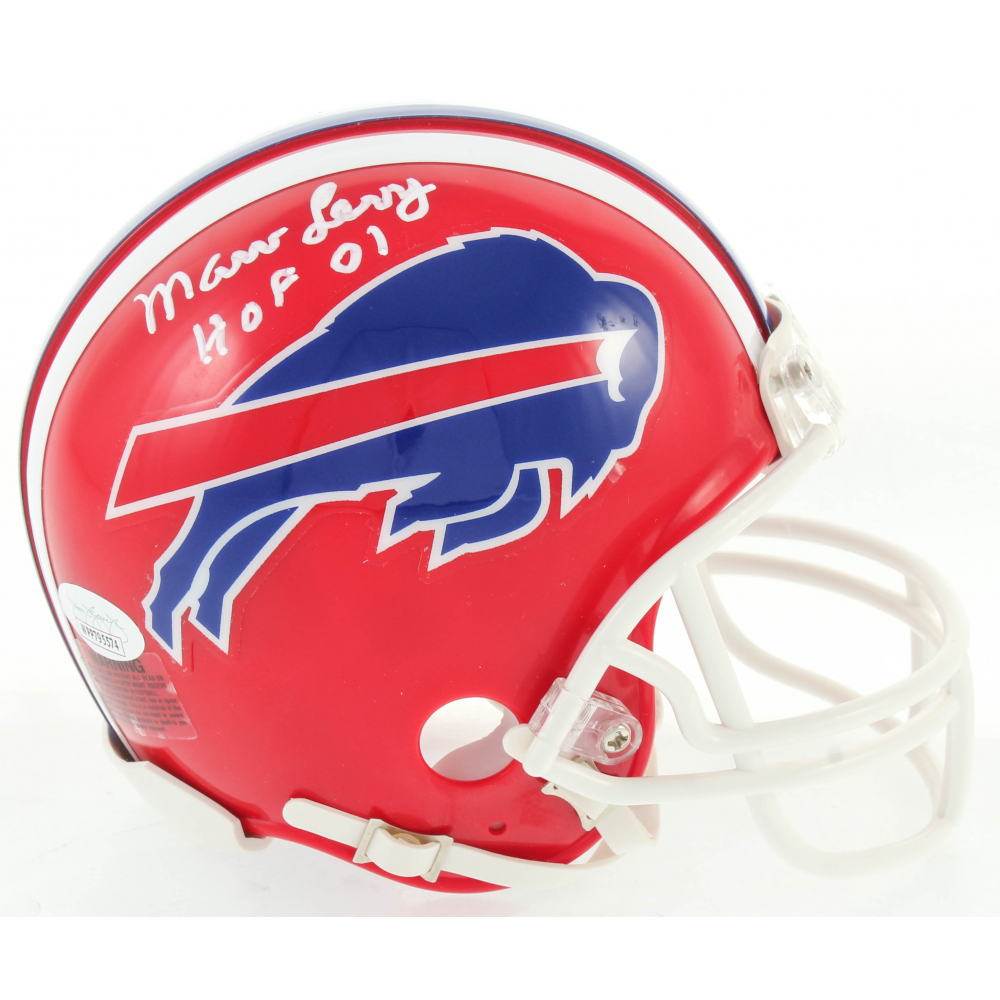 Marv Levy Signed Bills Mini-Helmet Inscribed "HOF 01" (JSA COA ...