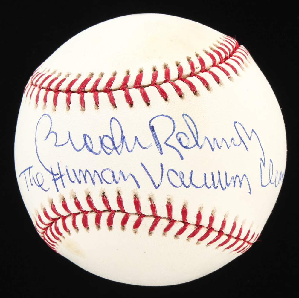 Brooks Robinson Signed OML Baseball Inscribed "The Human Vacuum Cleaner ...