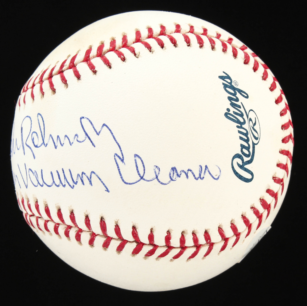 Brooks Robinson Signed OML Baseball Inscribed "The Human Vacuum Cleaner ...