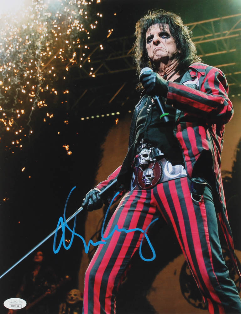 Alice Cooper Signed 11x14 Photo (JSA COA) | Pristine Auction