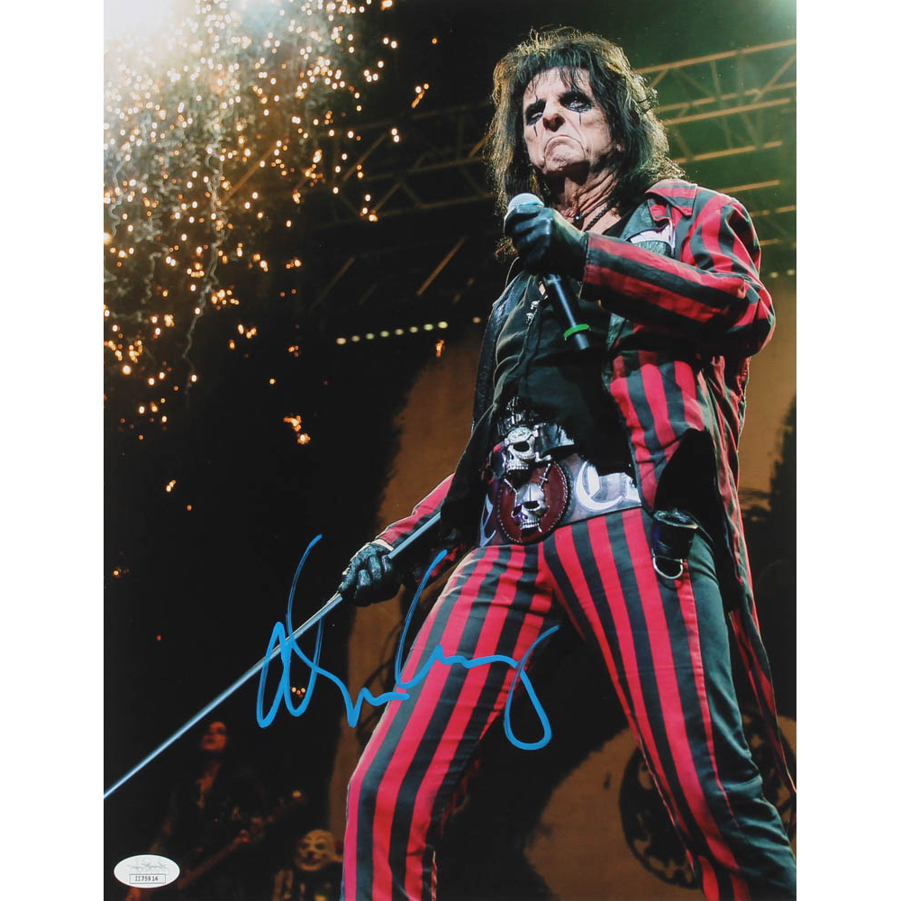 Alice Cooper Signed 11x14 Photo (JSA COA) | Pristine Auction