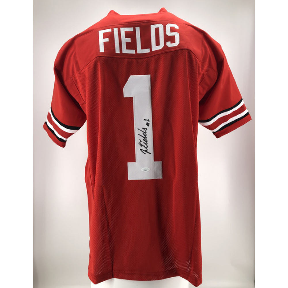 Justin Fields Signed Jersey (JSA COA) | Pristine Auction
