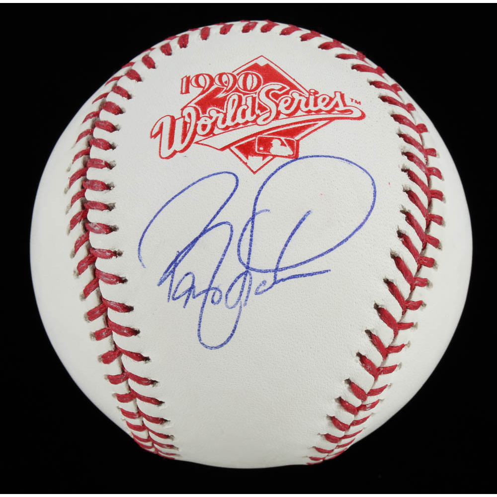 Barry Larkin Signed Official 1990 World Series Baseball (JSA COA) | Pristine Auction