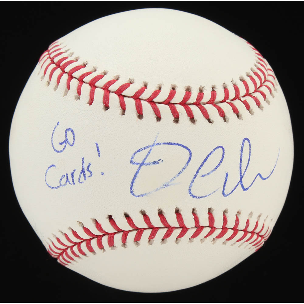 Dylan Carlson Signed OML Baseball Inscribed "Go Cards!" (JSA COA ...