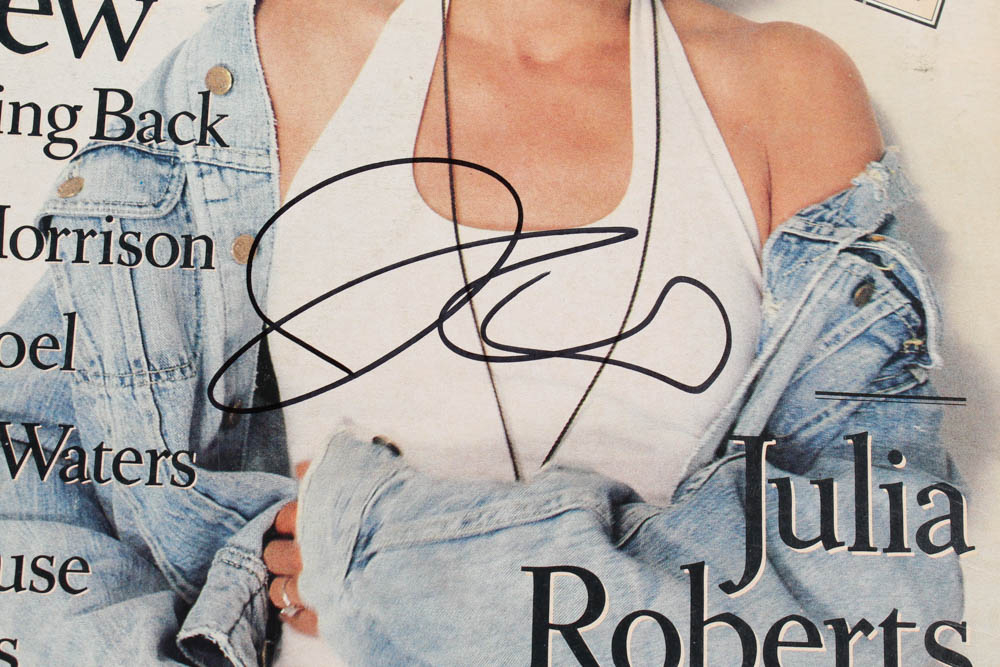 Julia Roberts Signed 1990 Rolling Stone Magazine (JSA COA) | Pristine ...