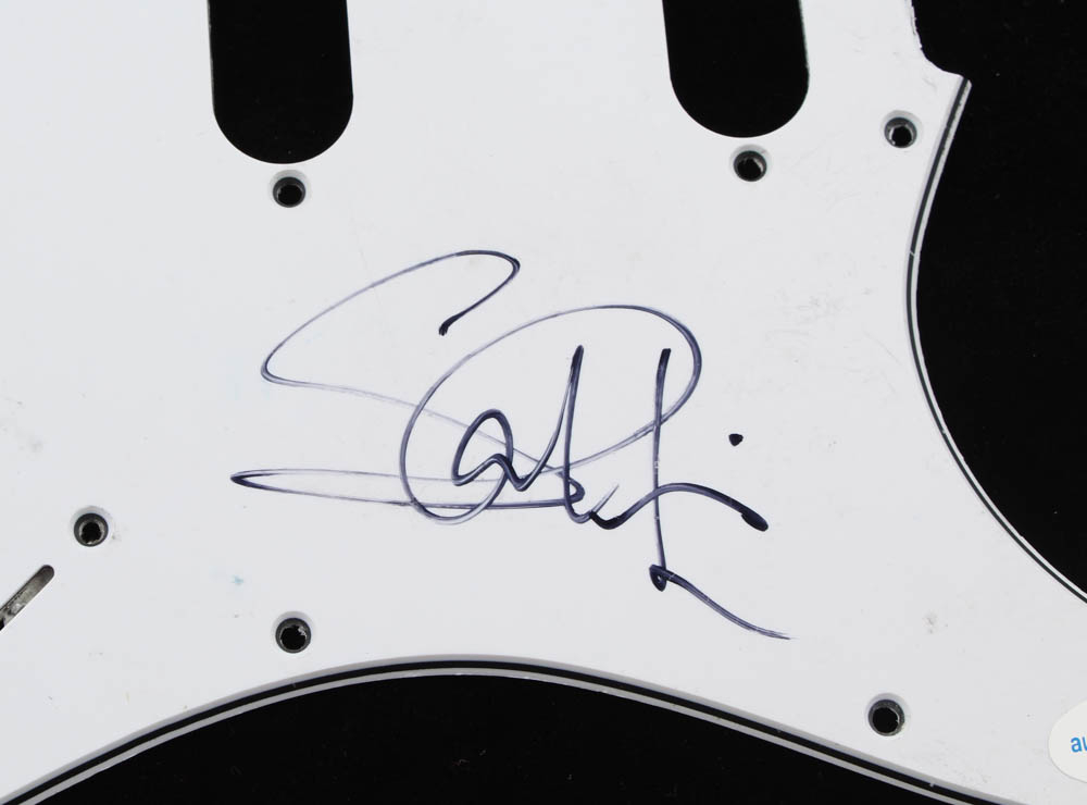Steve Harris Signed Electic Guitar Pickguard (AutographCOA COA ...