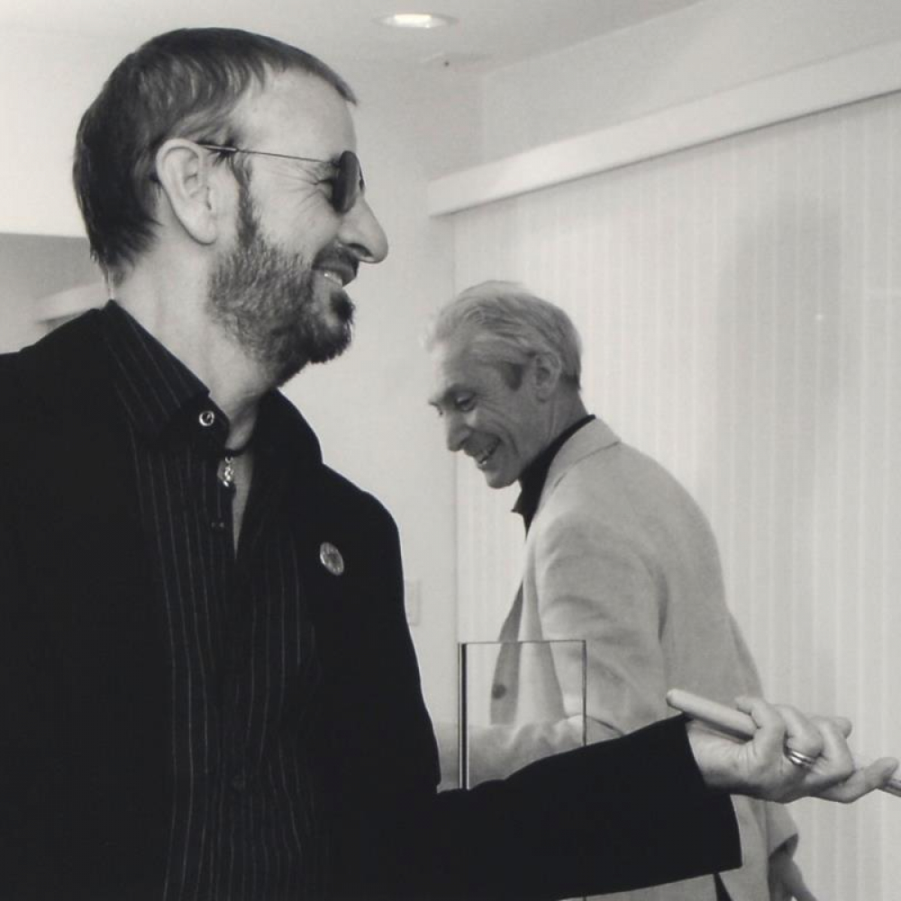 Rob Shanahan Signed "Ringo Starr & Charlie Watts" LE 11x26 Giclee (PA ...
