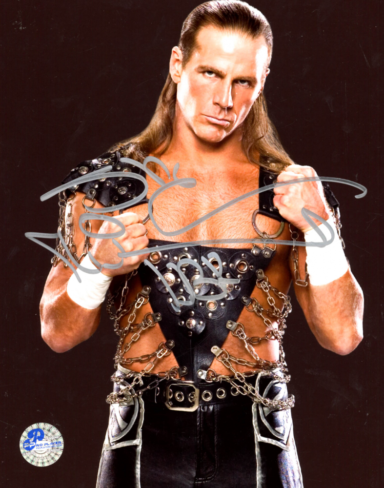 Shawn Michaels Signed WWE 8x10 Photo Inscribed "HBK" (Pro Player ...