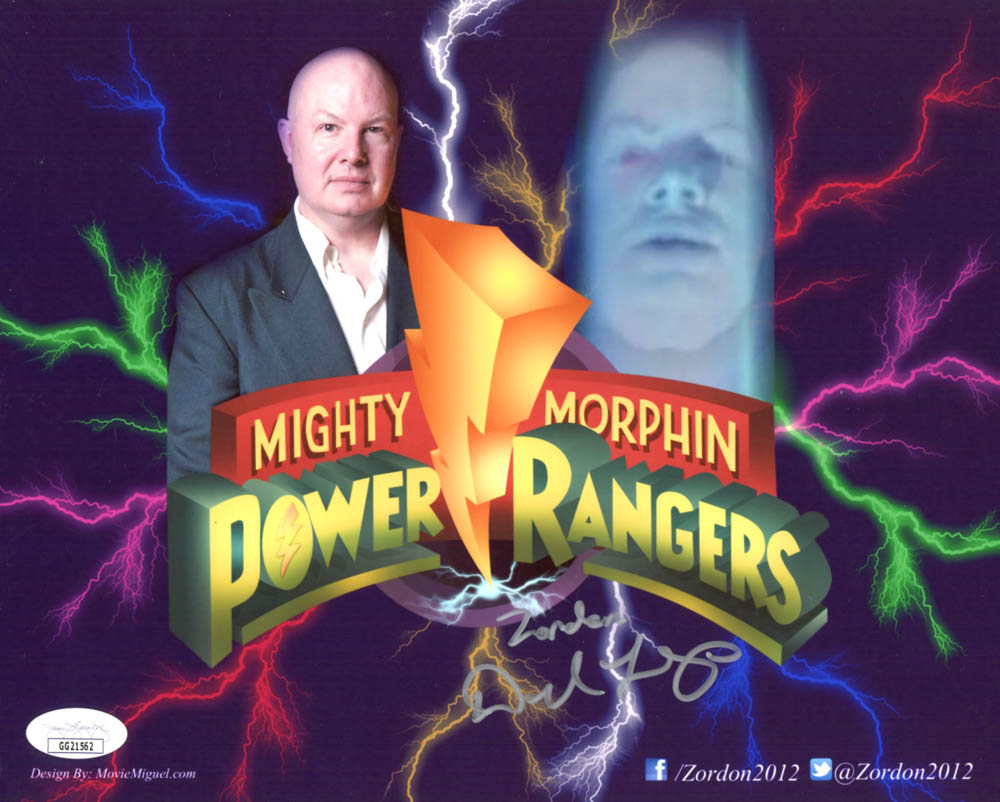 David Fielding Signed "Mighty Morphin Power Rangers: The Movie" 8x10 ...