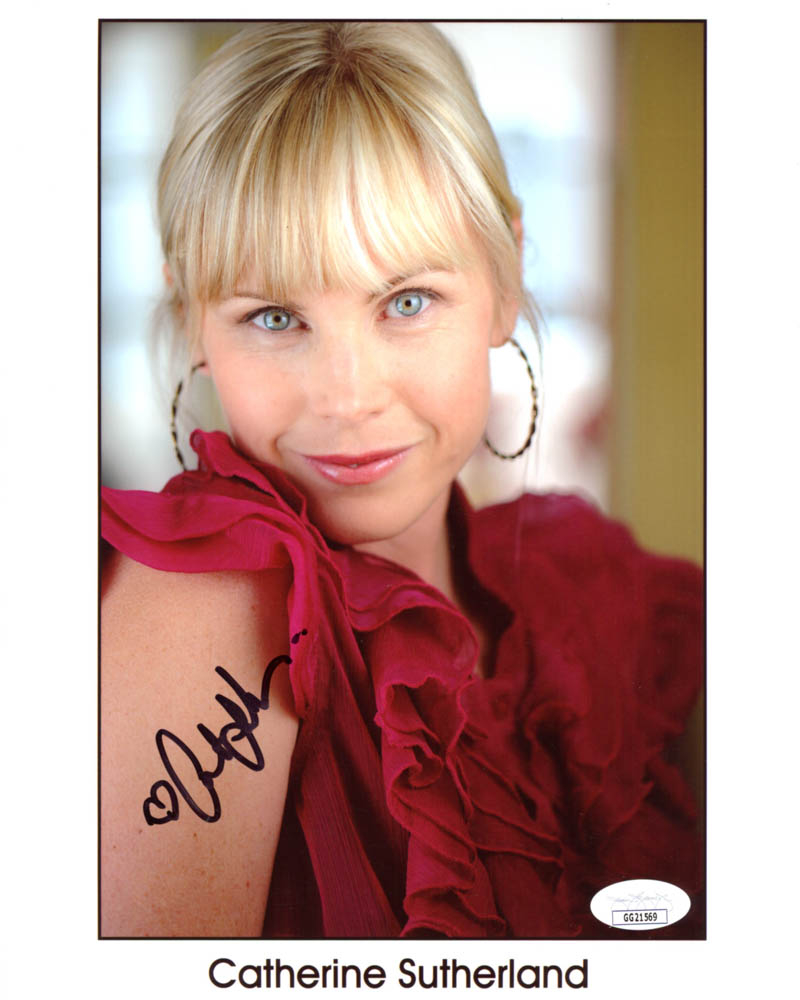 Catherine Sutherland Signed 8x10 Photo (JSA COA) | Pristine Auction