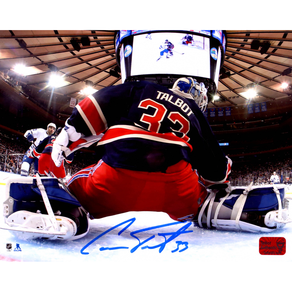 Cam Talbot Signed Rangers 8x10 Photo (Talbot COA) | Pristine Auction