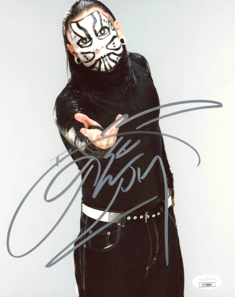 Jeff Hardy Signed WWE 8x10 Photo (JSA Hologram) | Pristine Auction